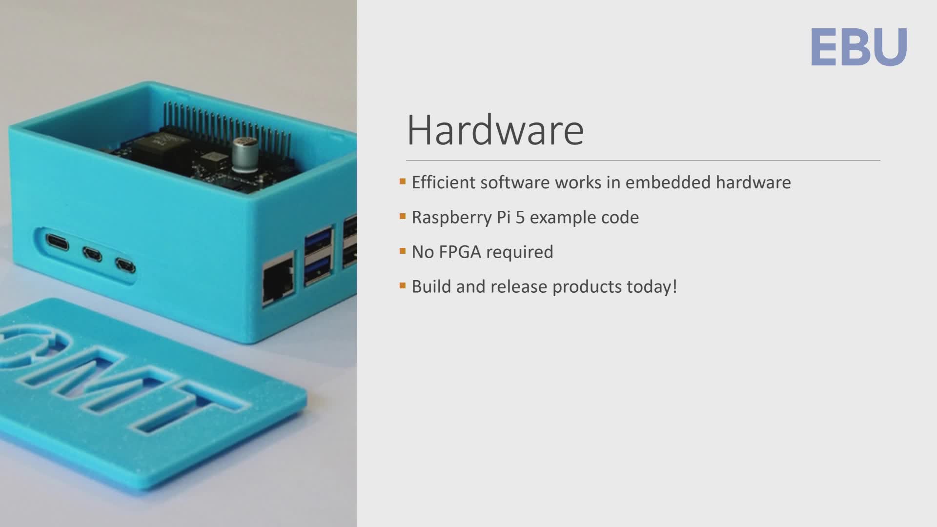 Open Media Transport | EBU Technology & Innovation